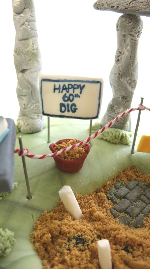 The Archaeology cake | Nelipot Lane
